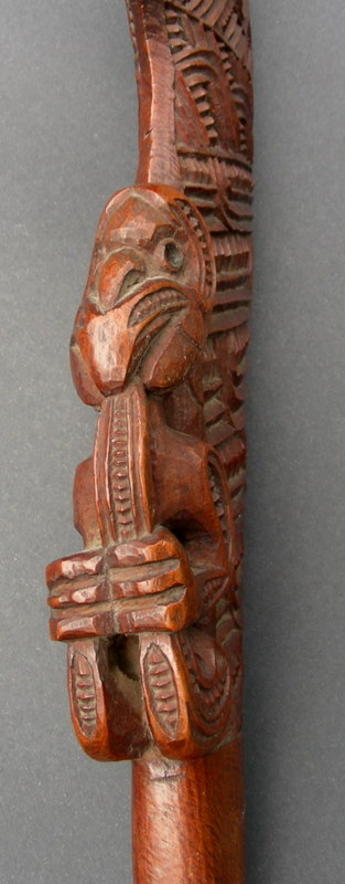 Arthur Beau Palmer - Maori Wahaika Tiki War Club