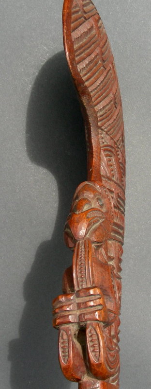 Arthur Beau Palmer - Maori Wahaika Tiki War Club