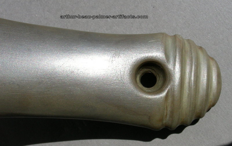 Arthur Beau Palmer - Maori Patu onewa Argillite Club SOLD