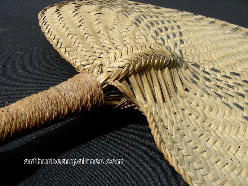 Arthur Beau Palmer - Pacific Traditional Woven Fans - Samoa, Fiji, Tonga