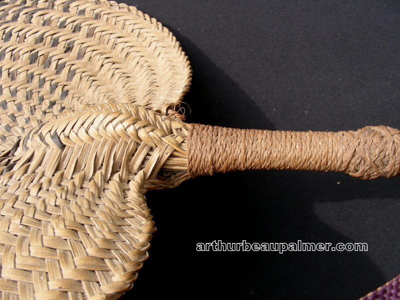 Arthur Beau Palmer - Pacific Traditional Woven Fans - Samoa, Fiji, Tonga