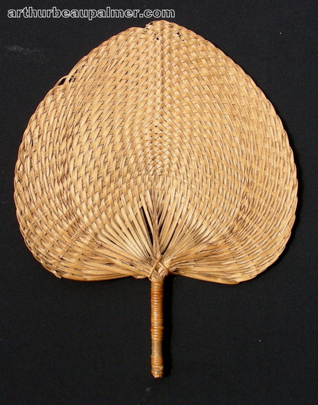 Arthur Beau Palmer - Pacific Traditional Woven Fans - Samoa, Fiji, Tonga